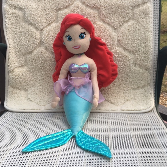 Disney | Accessories | Disney Little Mermaid Plush Doll | Poshmark